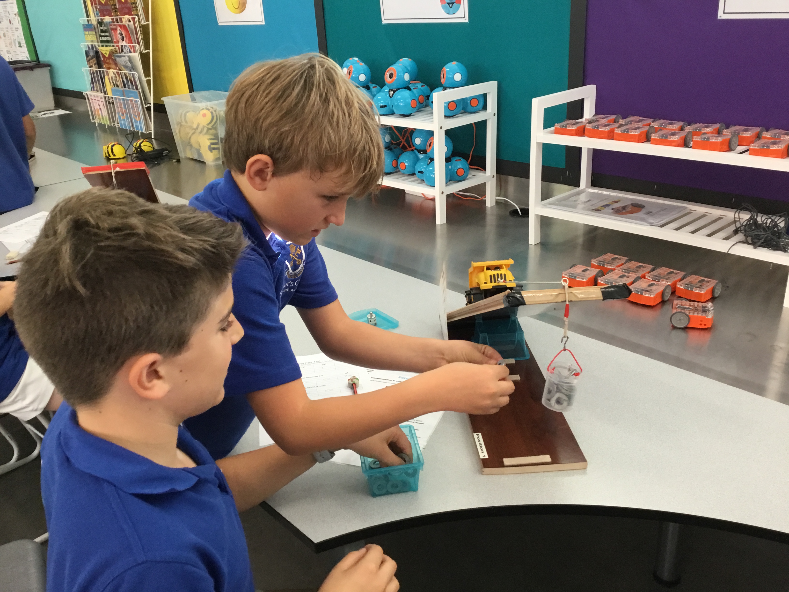 St Peter's College - Lab on legs in the Junior School