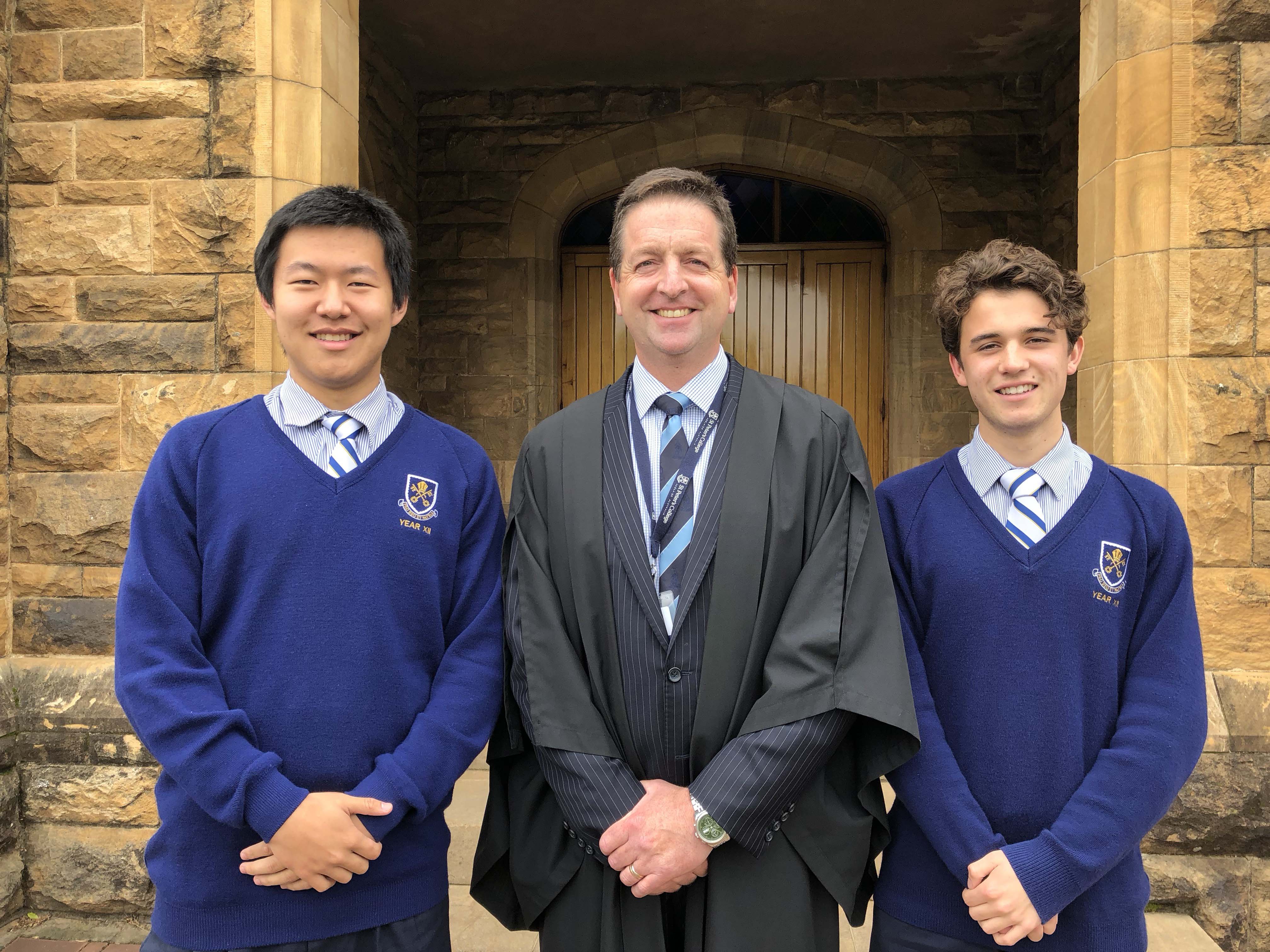 St Peter's College - Applause for 2019 School Captain and Vice Captain ...