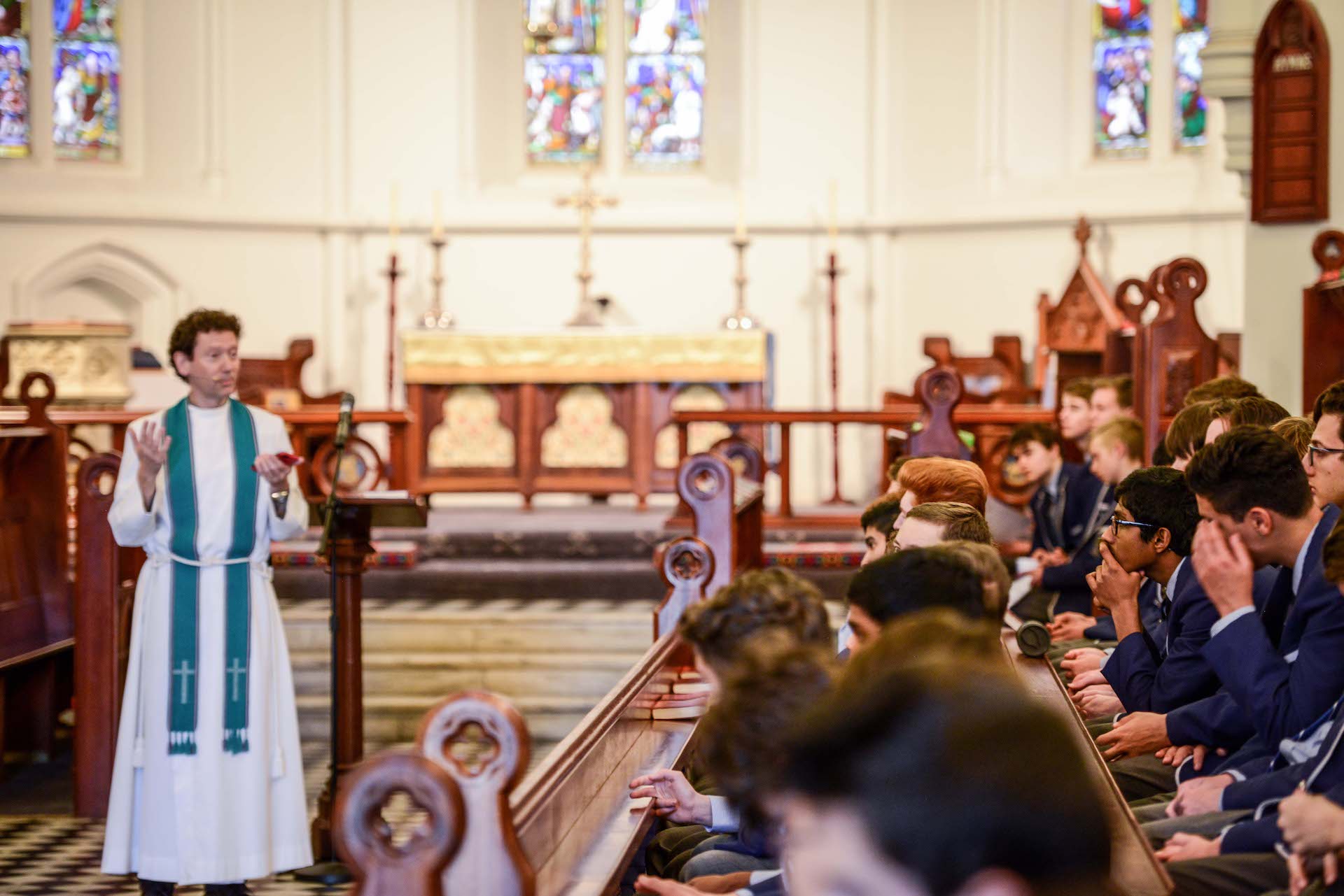 St Peter's College - Choose life: Father Theo