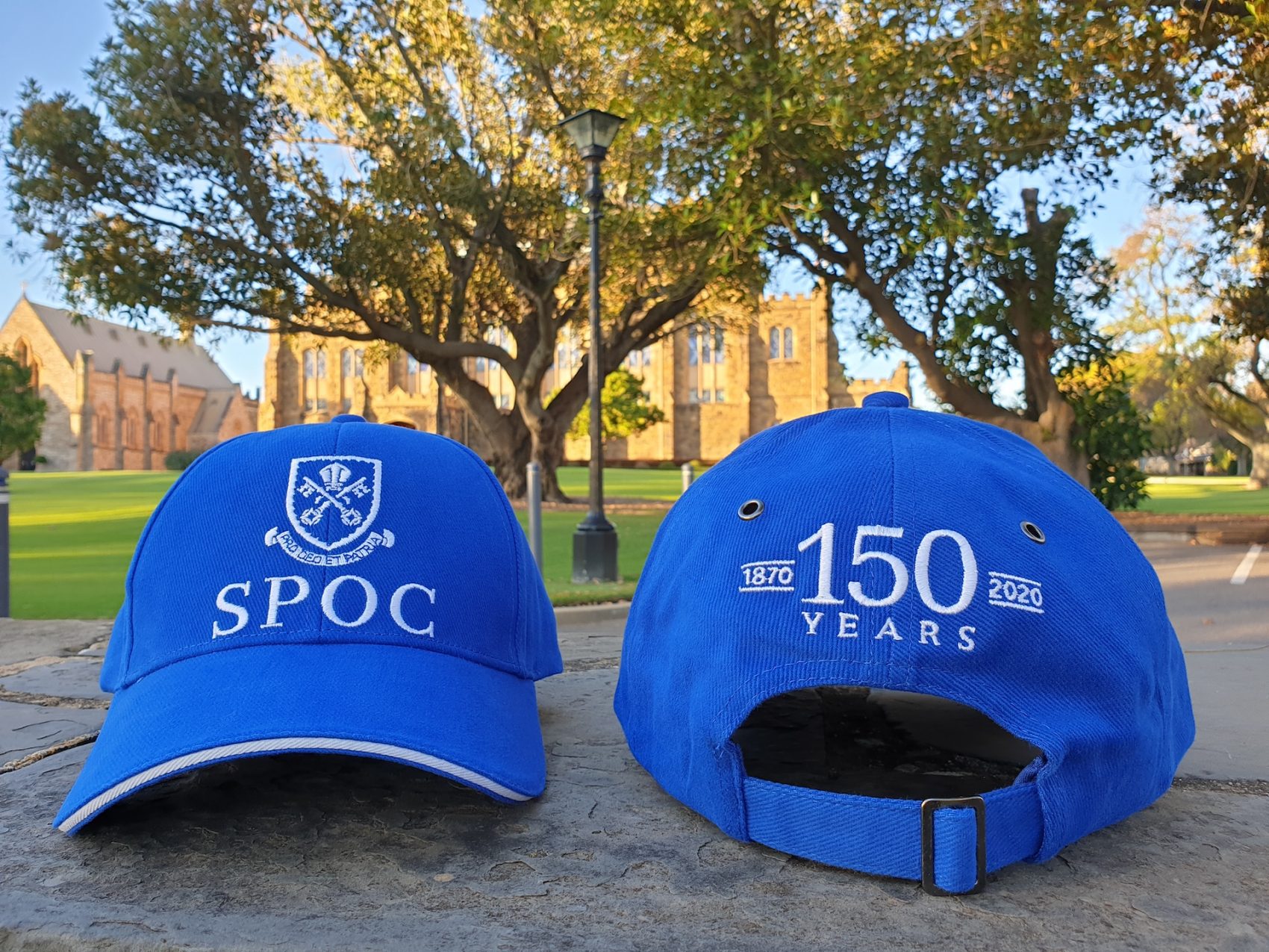 St Peter's College - Purchase your SPOC 150-year anniversary hat