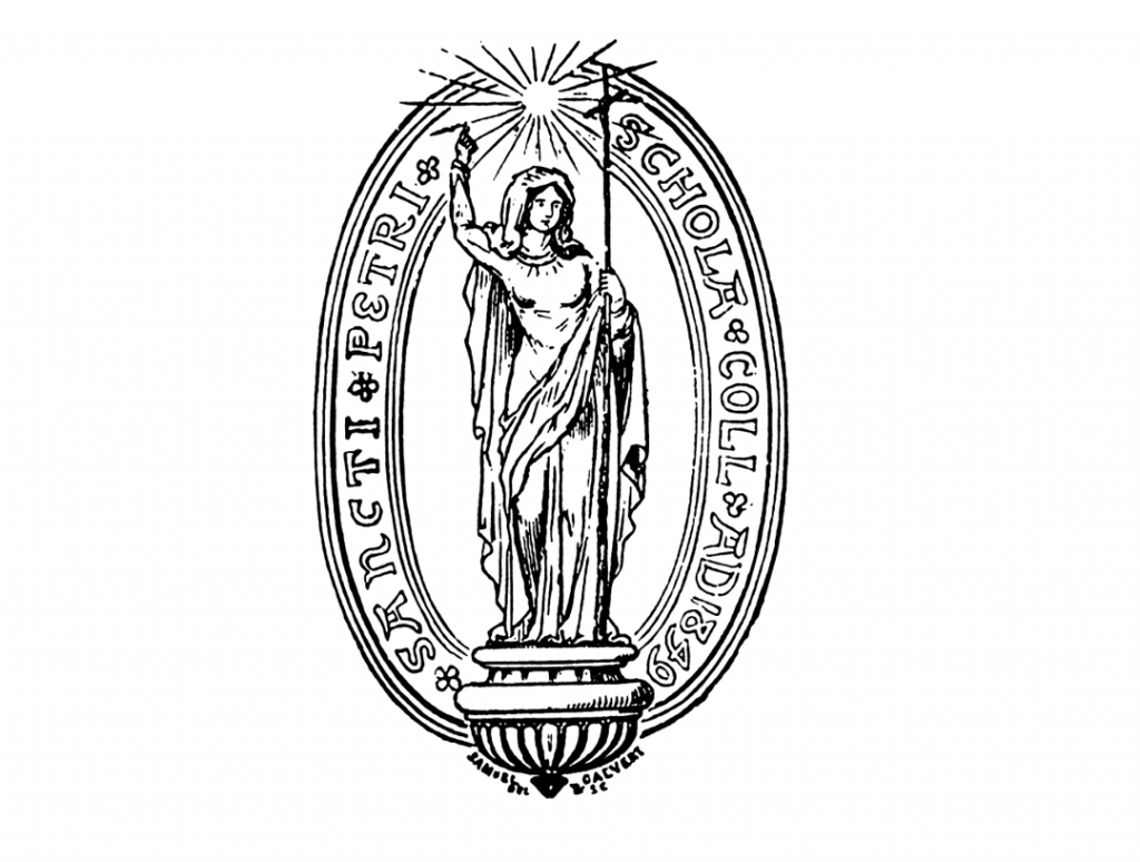 St Peter's College - Original school emblem