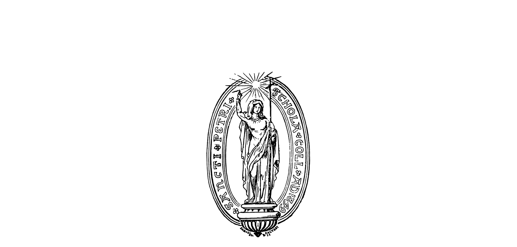 St Peter's College - Original school emblem
