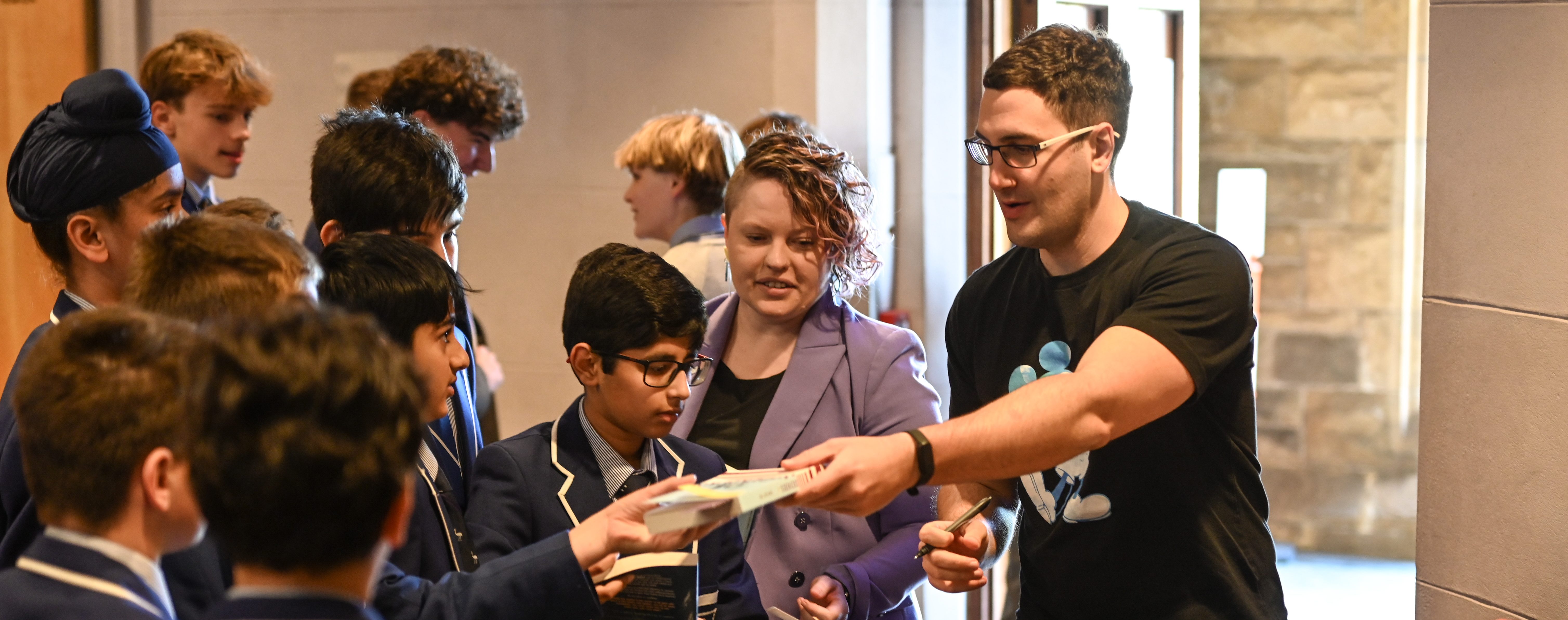 St Peter's College - Visiting author Will Kostakis